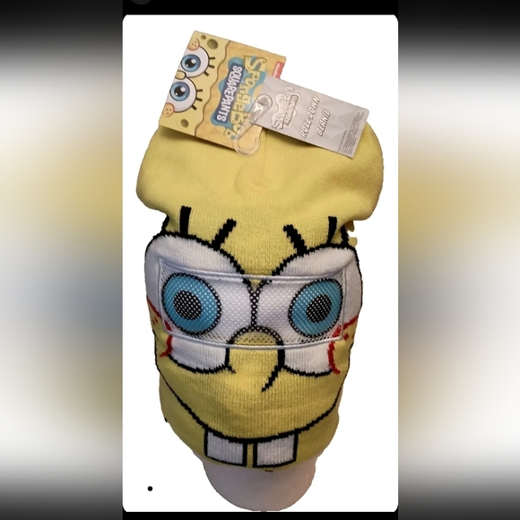 Nickelodeon | Accessories | Spongebob Squarepants Winter Knit Hat Cap ...